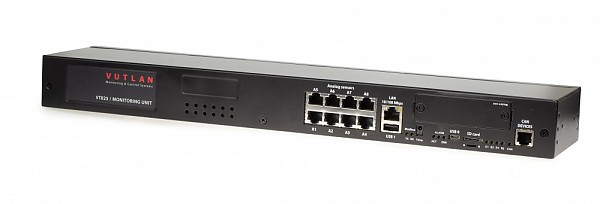 VUTLAN » Monitoring unit 19" 1U; 8x analog; 1x CAN; 32x dry contact ...
